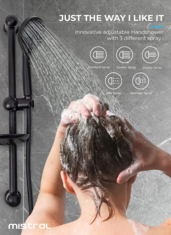Mistral Instant Shower Heater MSH101P-WH/BK - Light Avenue